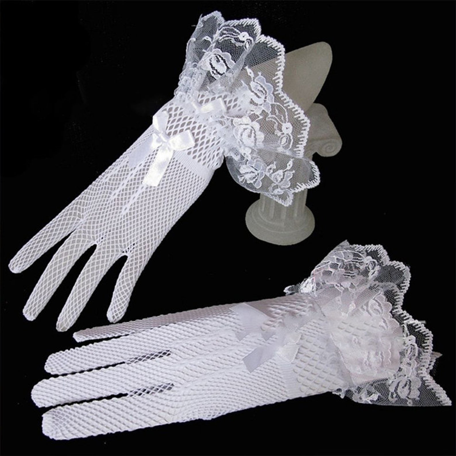 Lace Gloves Women Black Lace Gloves White Lace Gloves - Etsy