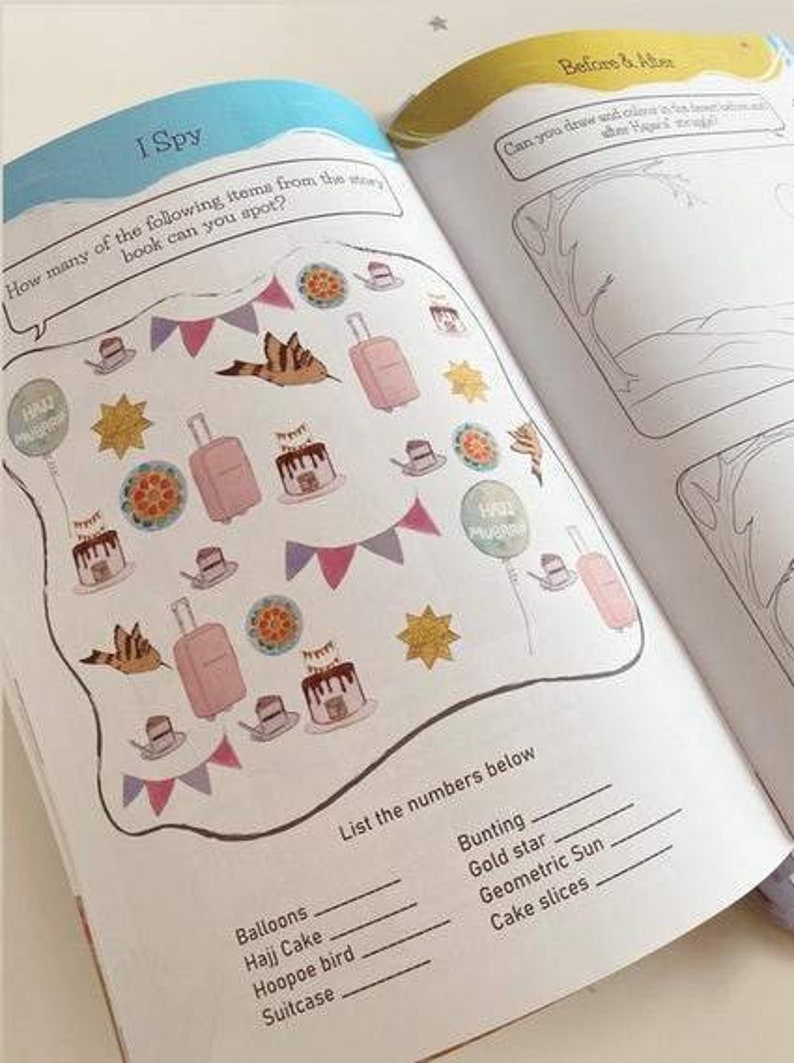 An Ocean in One Drop activity Book - Etsy UK
