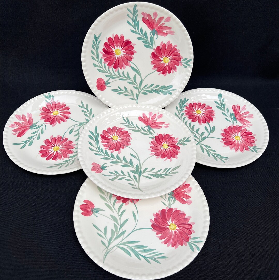 Set of 5 Vintage Blue Ridge Southern Pottery Inc. Candlewick - Etsy