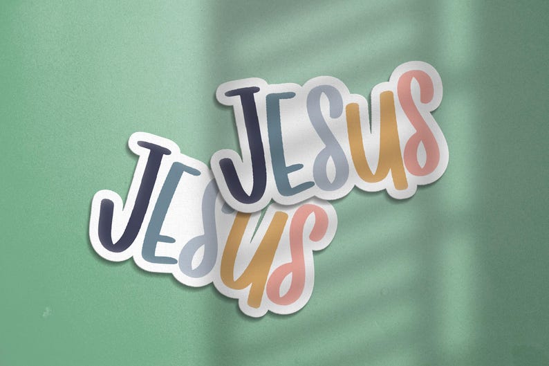 Christian Faith Sticker Pack: Inspirational Waterproof Vinyl Decals - Etsy