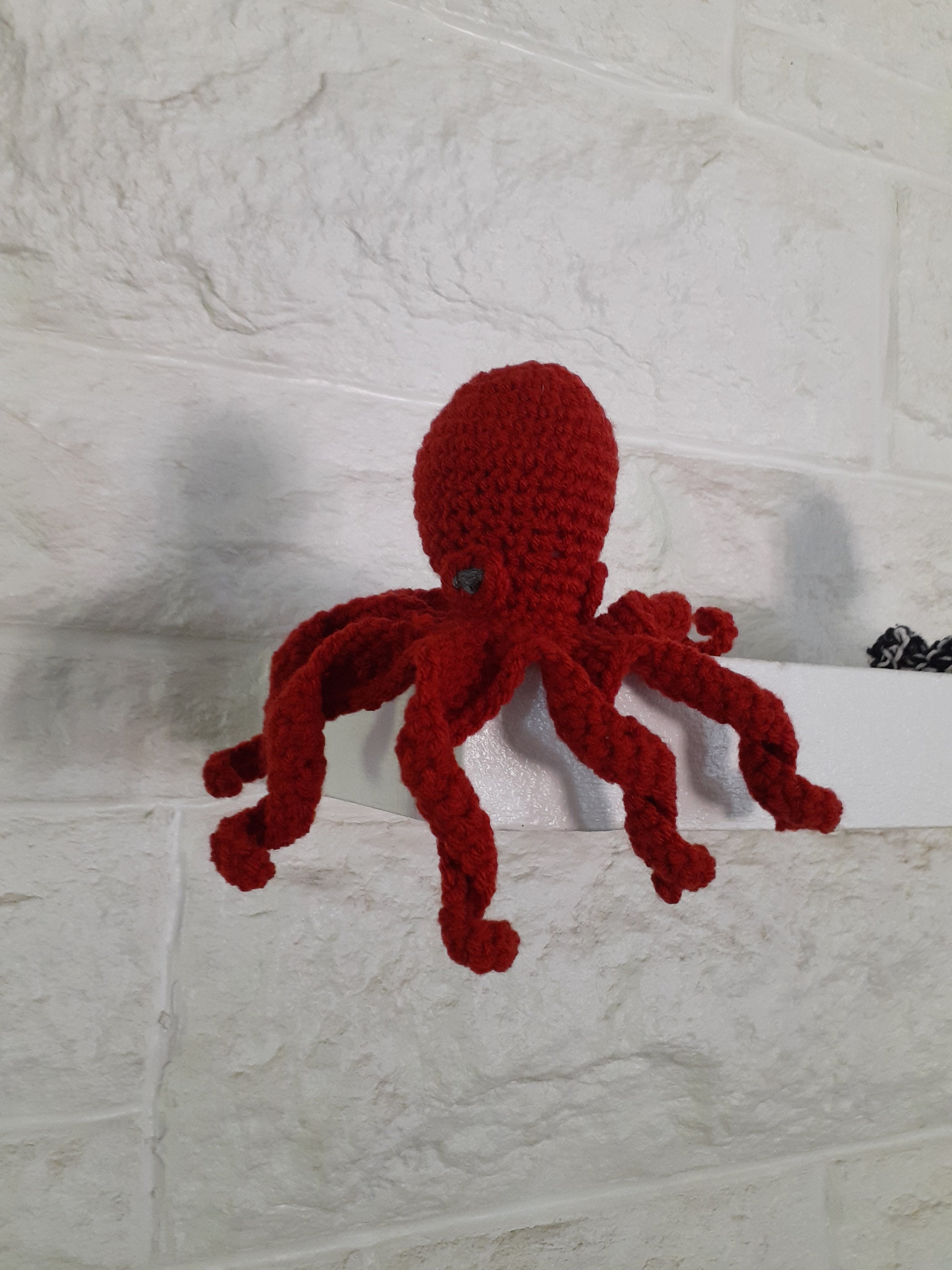 Realistic Crochet Octopus Plush, Customizable Octopus Amigurumi ...