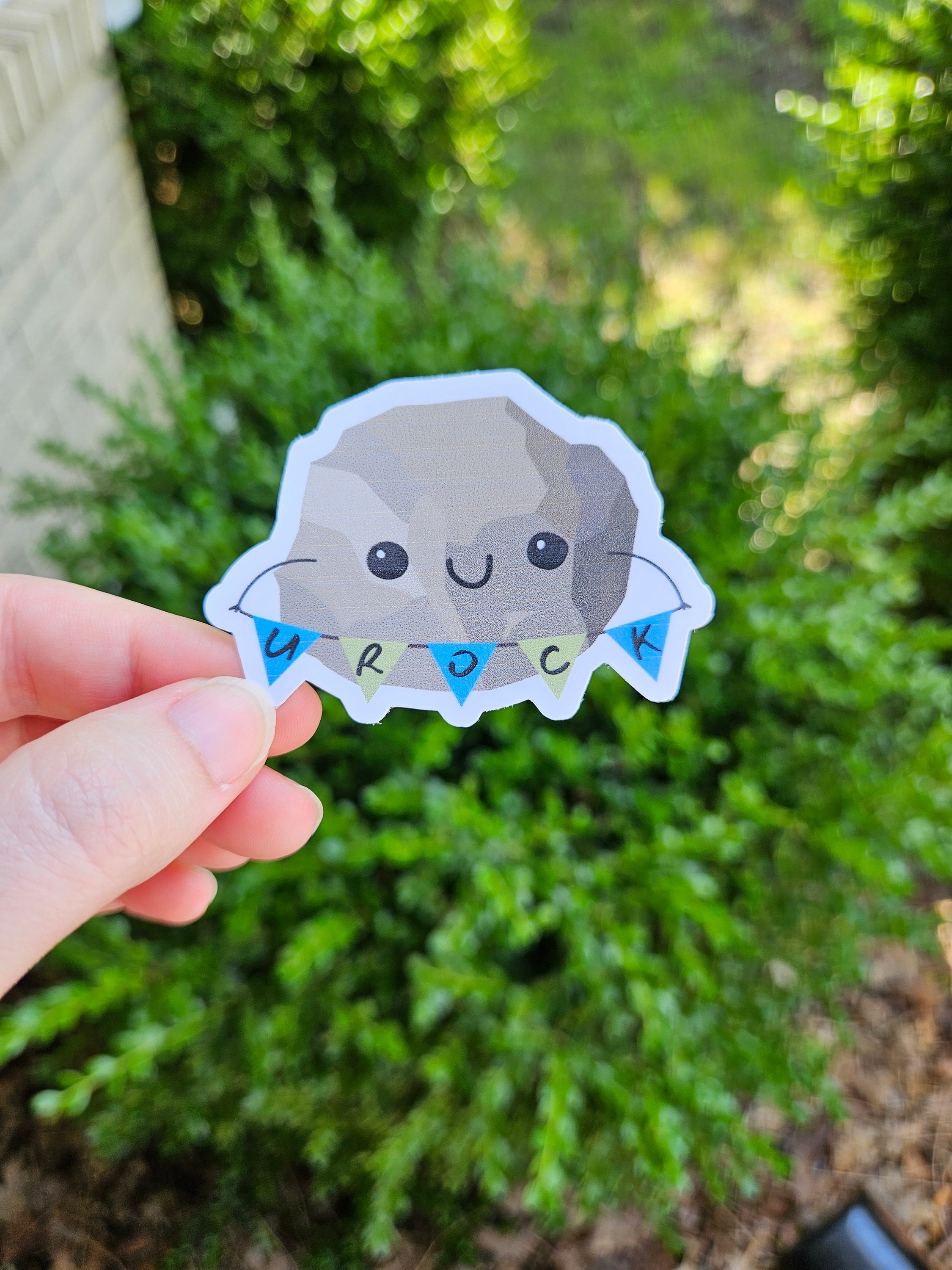 You Rock Glossy/matte Sticker U Rock Decal - Etsy