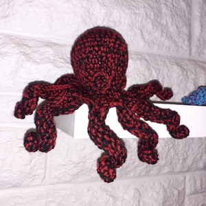 Realistic Crochet Octopus Plush, Customizable Octopus Amigurumi ...