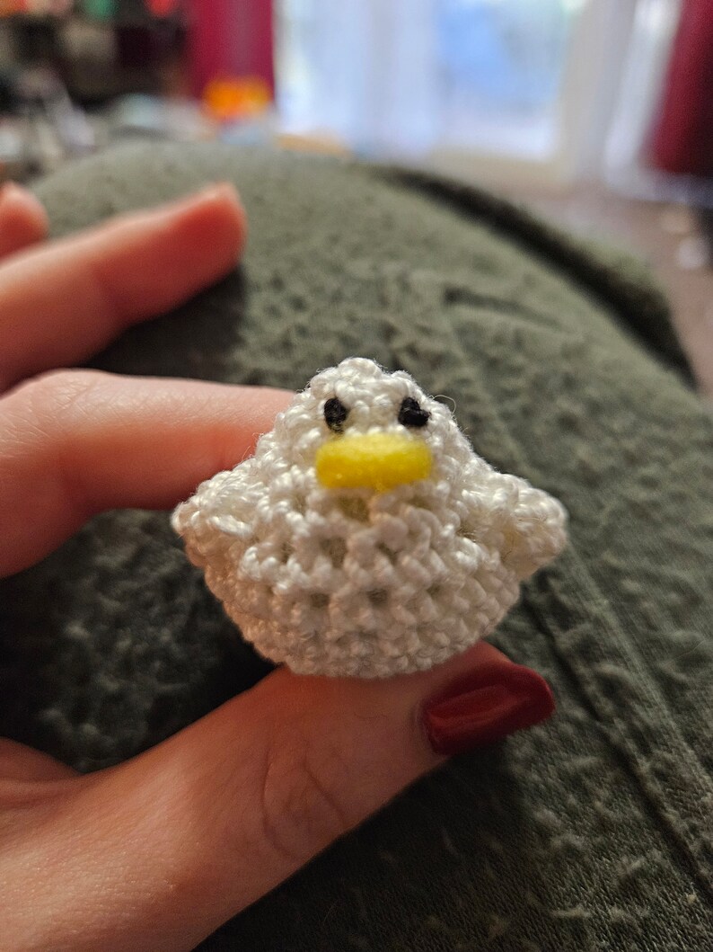 Crochet Chicken Bookmark PDF Pattern - Etsy