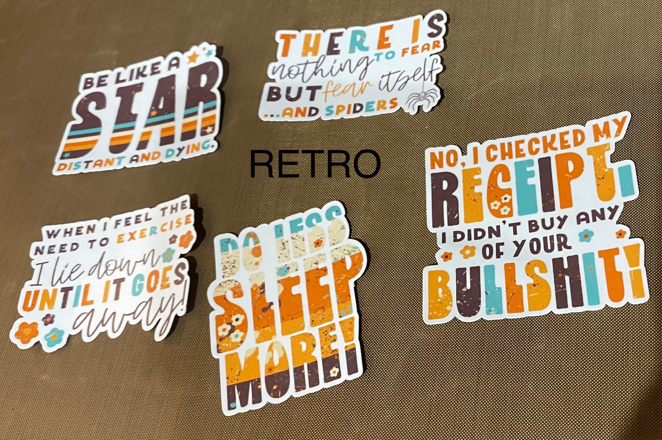 Funny Demotivational Sticker Pack | Sticker for Sarcastic Friend ...