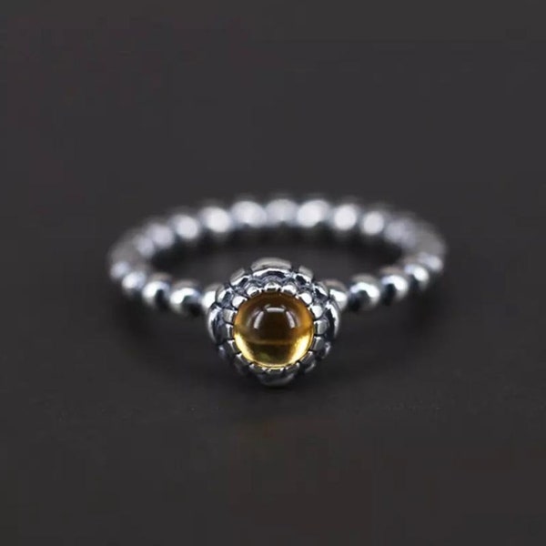 November Birthstone Ring - Etsy