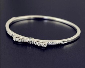Bow Bangle | Etsy