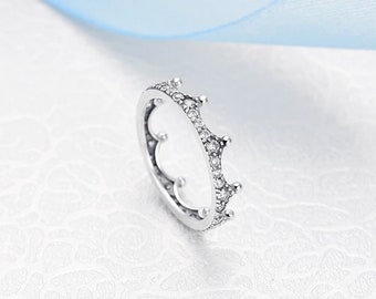 Beaded Seashell Band Ring 100% 925 Sterling Silver Pandora - Etsy