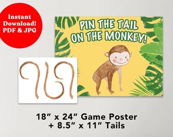 Monkey Tail Game - Etsy
