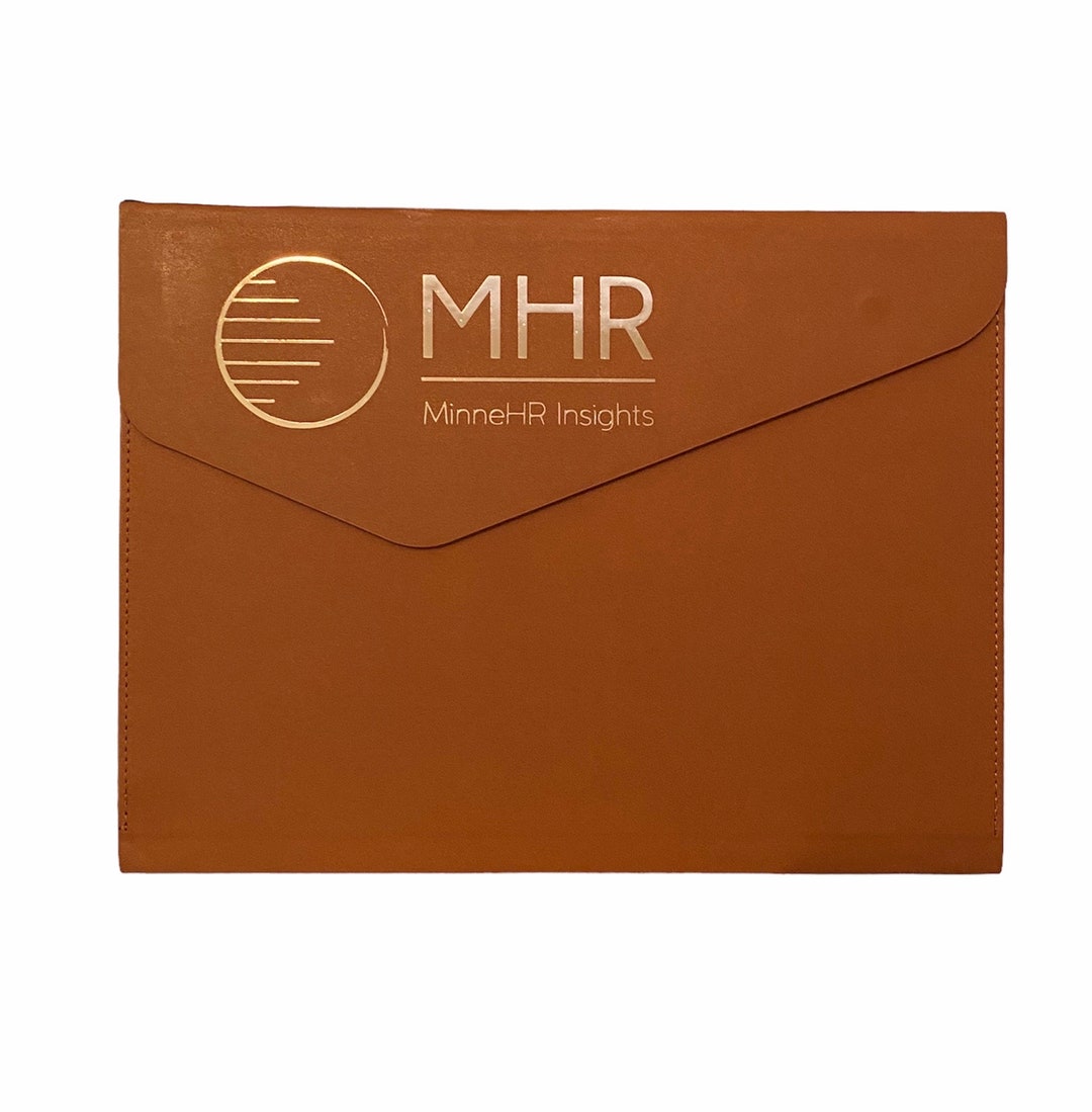 Personalized Faux Leather File Folder-document Holder-envelope Folder ...