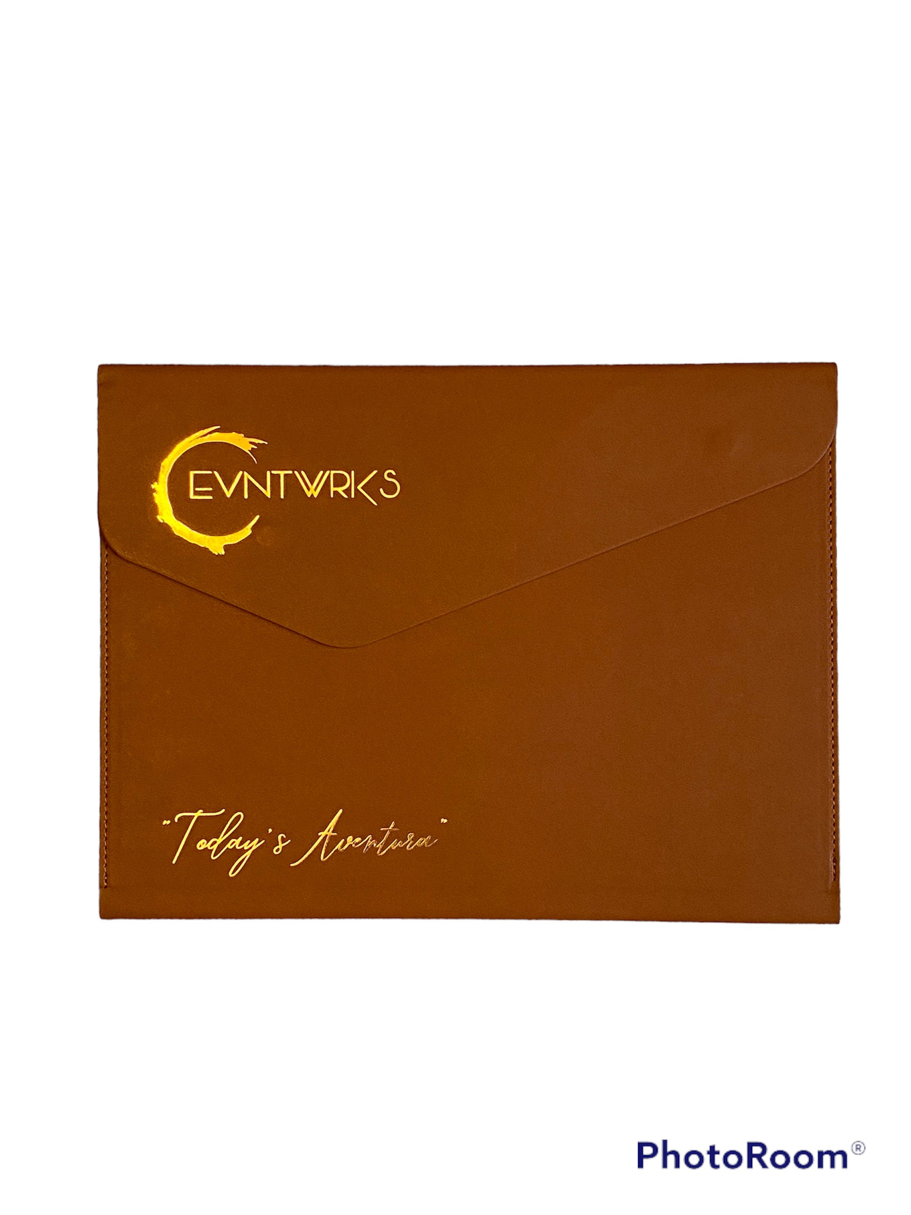 Personalized Faux Leather File Folder-document Holder-envelope Folder ...