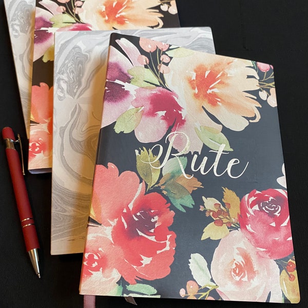 Marble Notebook - Etsy