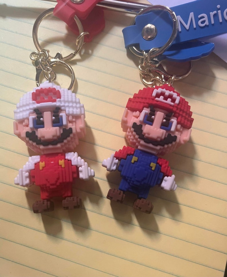 Super Mario Keychains, Super Mario World Keychains, Keychains, Gamer ...