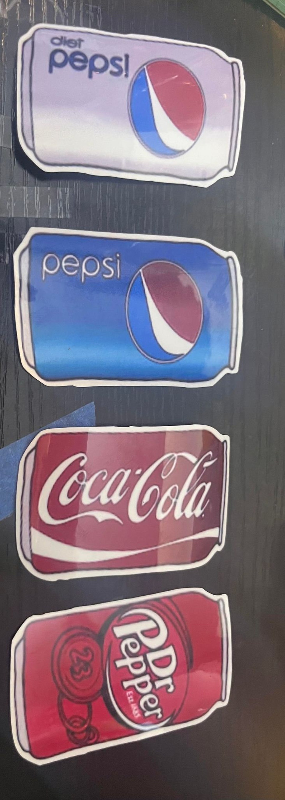 Soda Can Stickers, Pop Stickers, Diet Stickers , Laptop Stickers, Pepsi ...