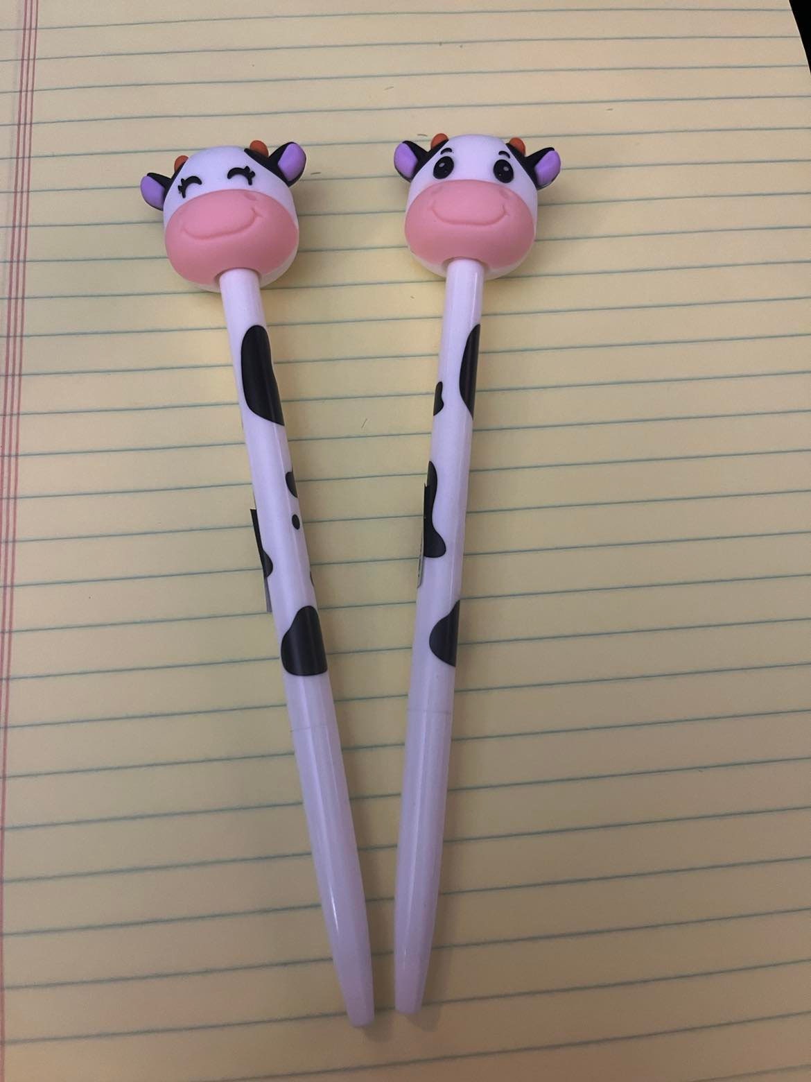 Cows Eyes Open or Closed Push Pens - Etsy