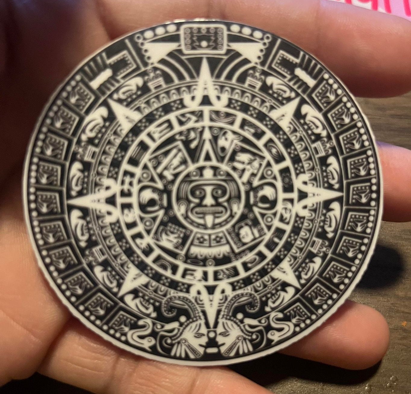 Aztec Stickers, Aztec Calendar Stickers, Azteca Stickers, Calendario ...