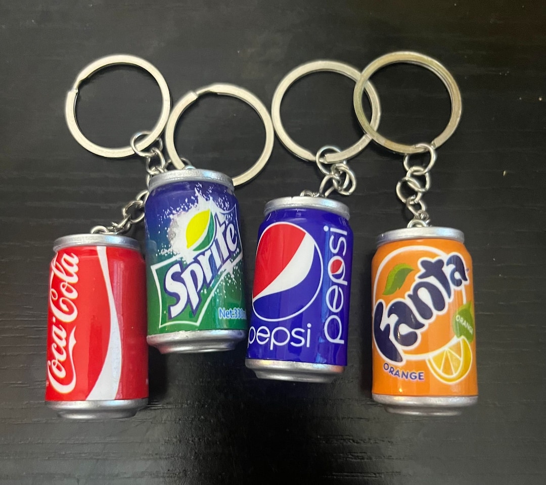 Pepsi Soda Keychain, Sprite Keychain, Fanta Keychain, Sprite Keychain ...