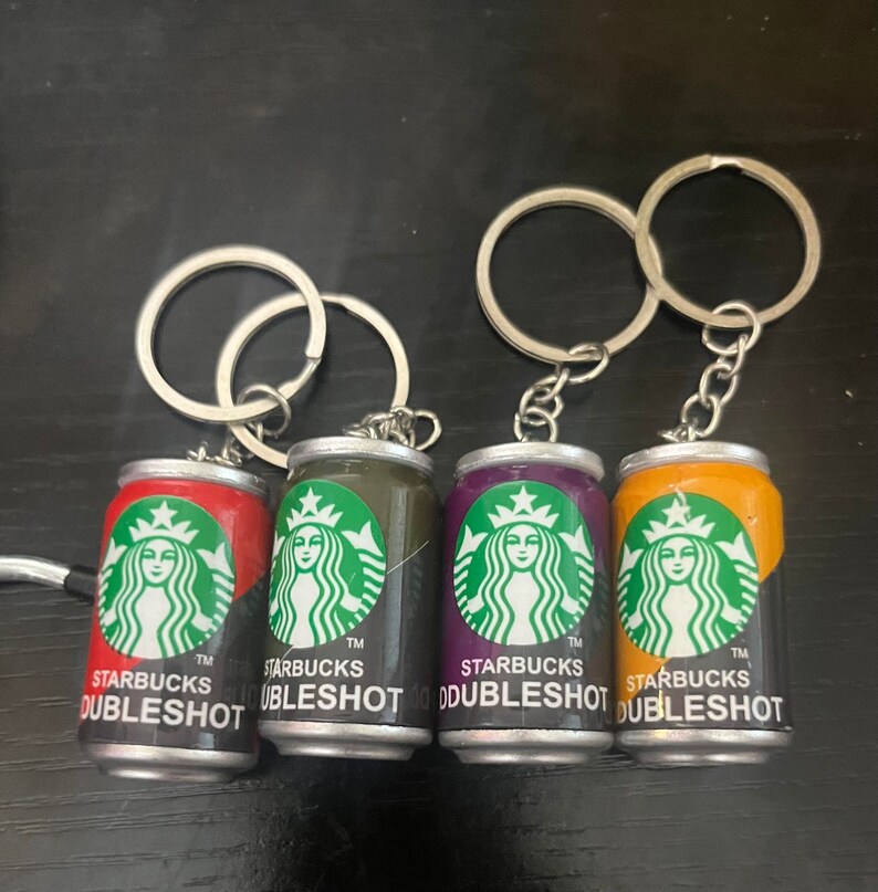 Pepsi Soda Keychain Sprite Keychain Fanta Keychain Sprite Keychain Coke Keychain Starbucks