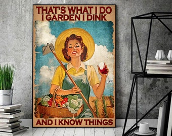 I Know Things Poster | Etsy