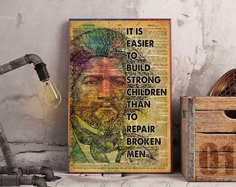 Frederick Douglass Poster - Etsy