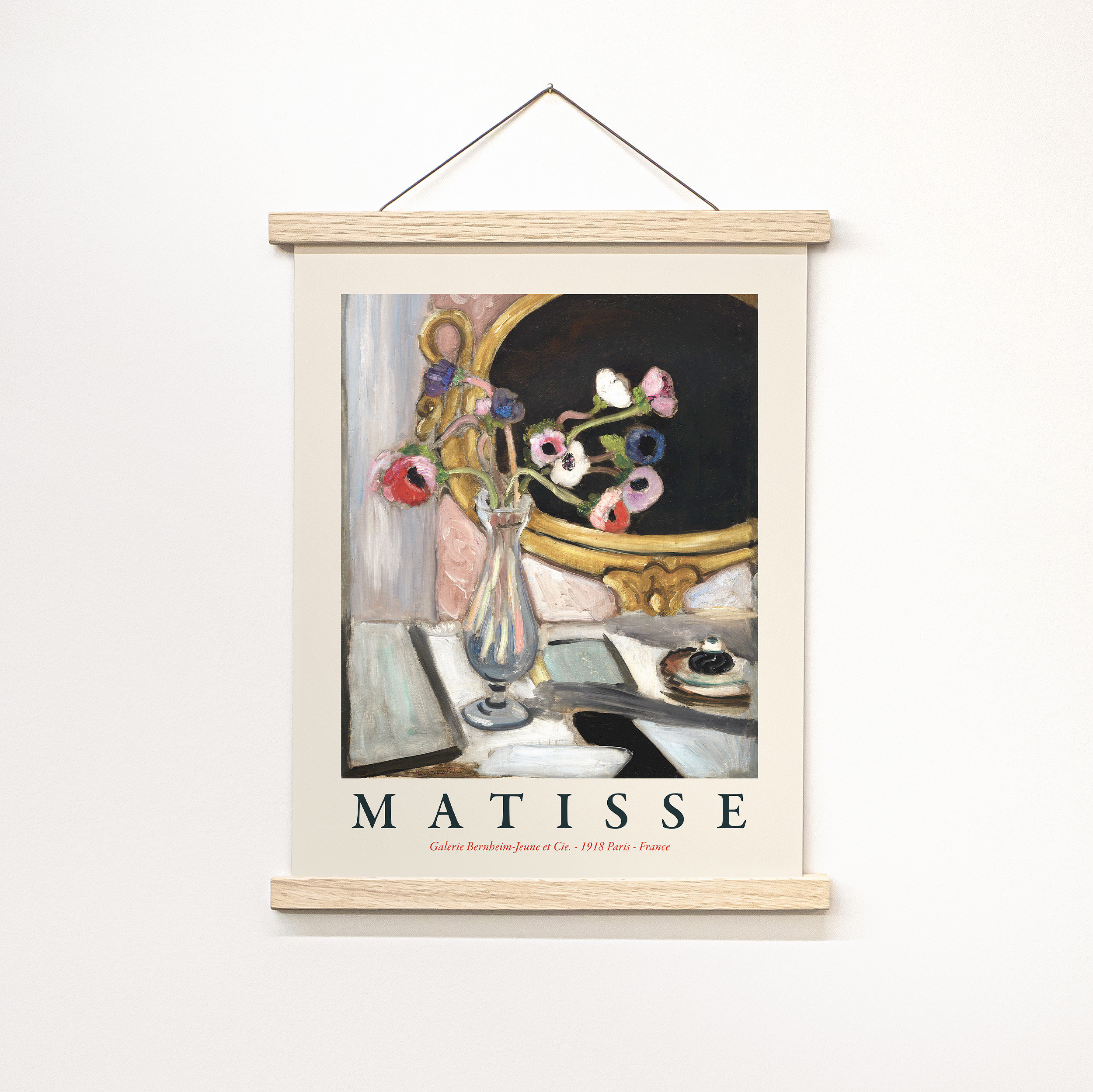 Matisse Print Framed Henri Matisse Poster Mid Century | Etsy