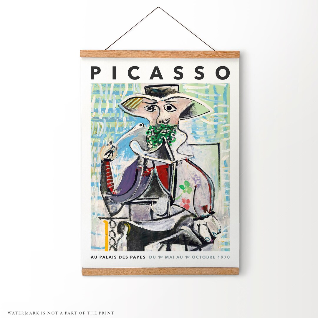 Pablo Picasso Framed, Wedding Gift, Hanger Frame, Gift for Him, Gallery ...