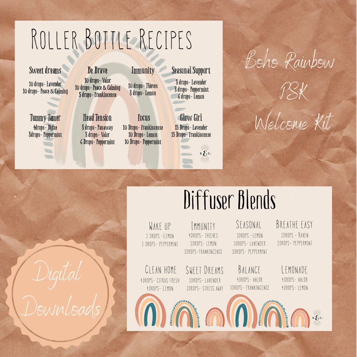 UPDATED - BOHO Rainbow *DIGITAL* - Etsy