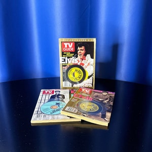 Rare Elvis Presley TV Guide Magazine Cover Stories July 4, 2004 TWO ...