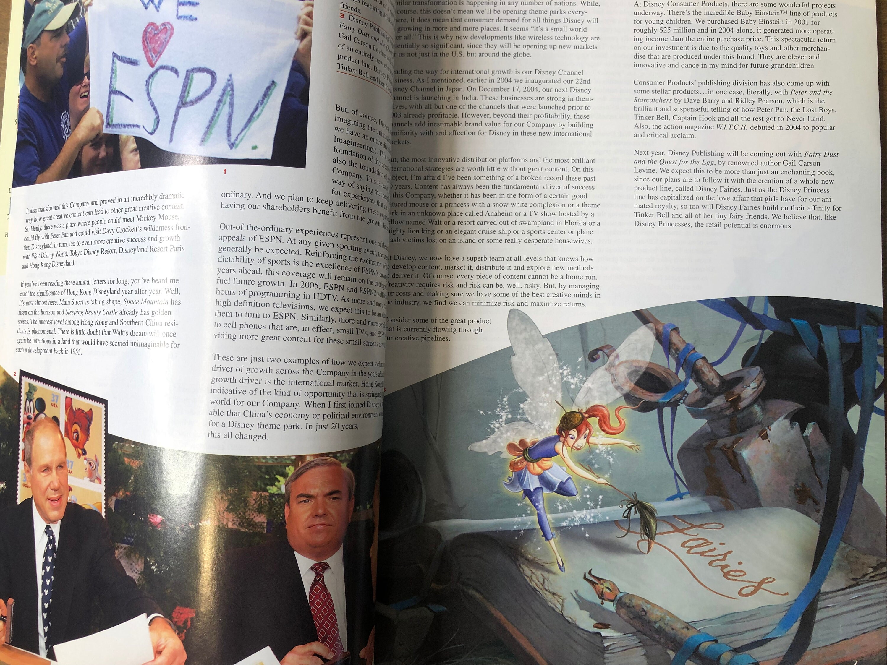 Disneyland 50th Year Celebration Annual Report 2004 Full Color 94 Pages ...