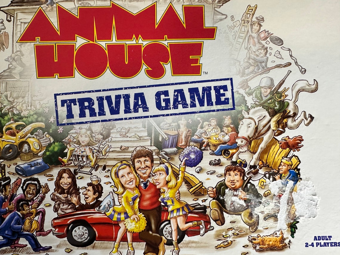 Animal House Adult Trivia Game by Usaopoly 30th Anniversary Edition See ...