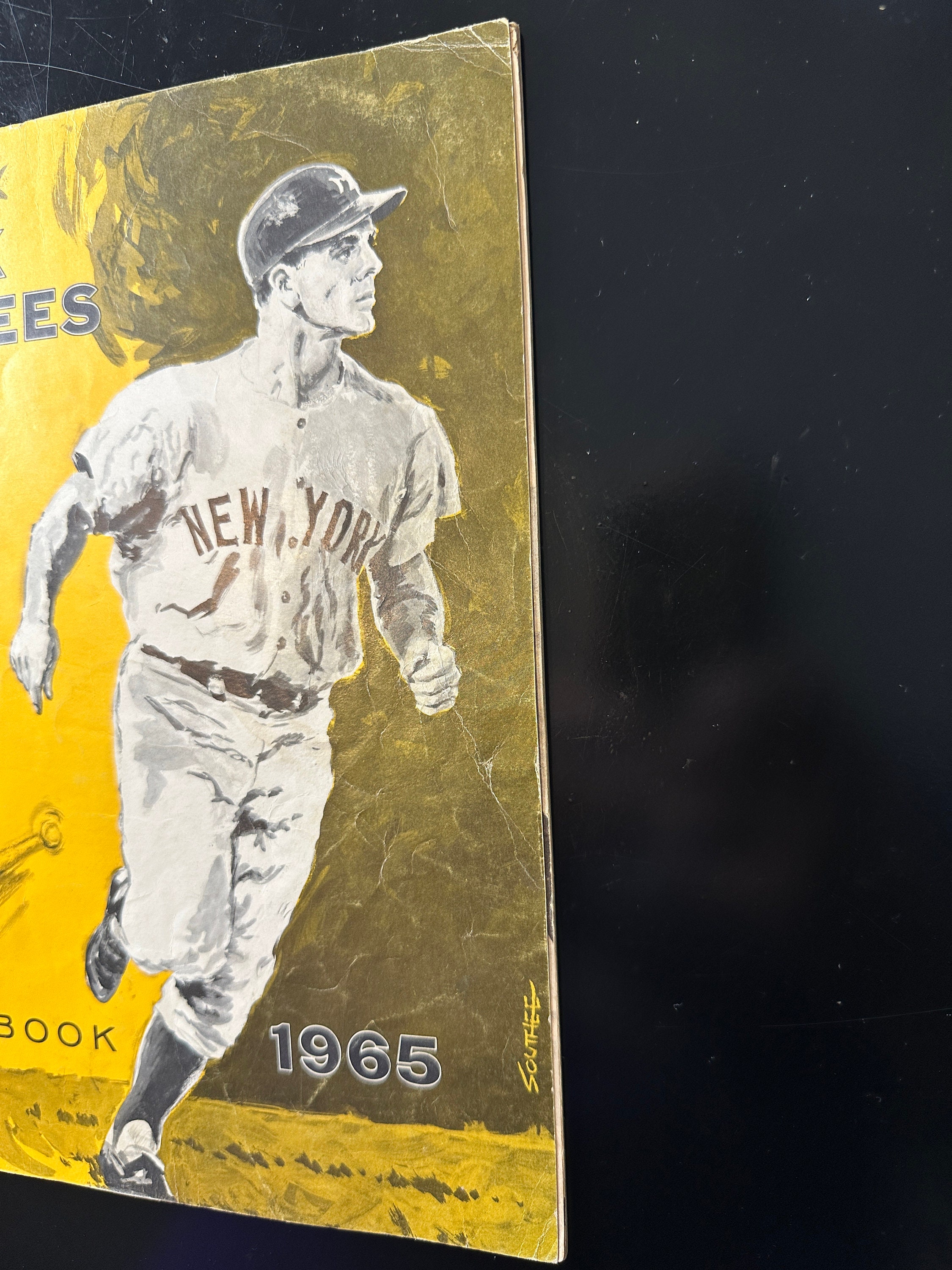 1965 Yankees Yearbook Mickey Mantle, Roger Maris Rare This Publication ...