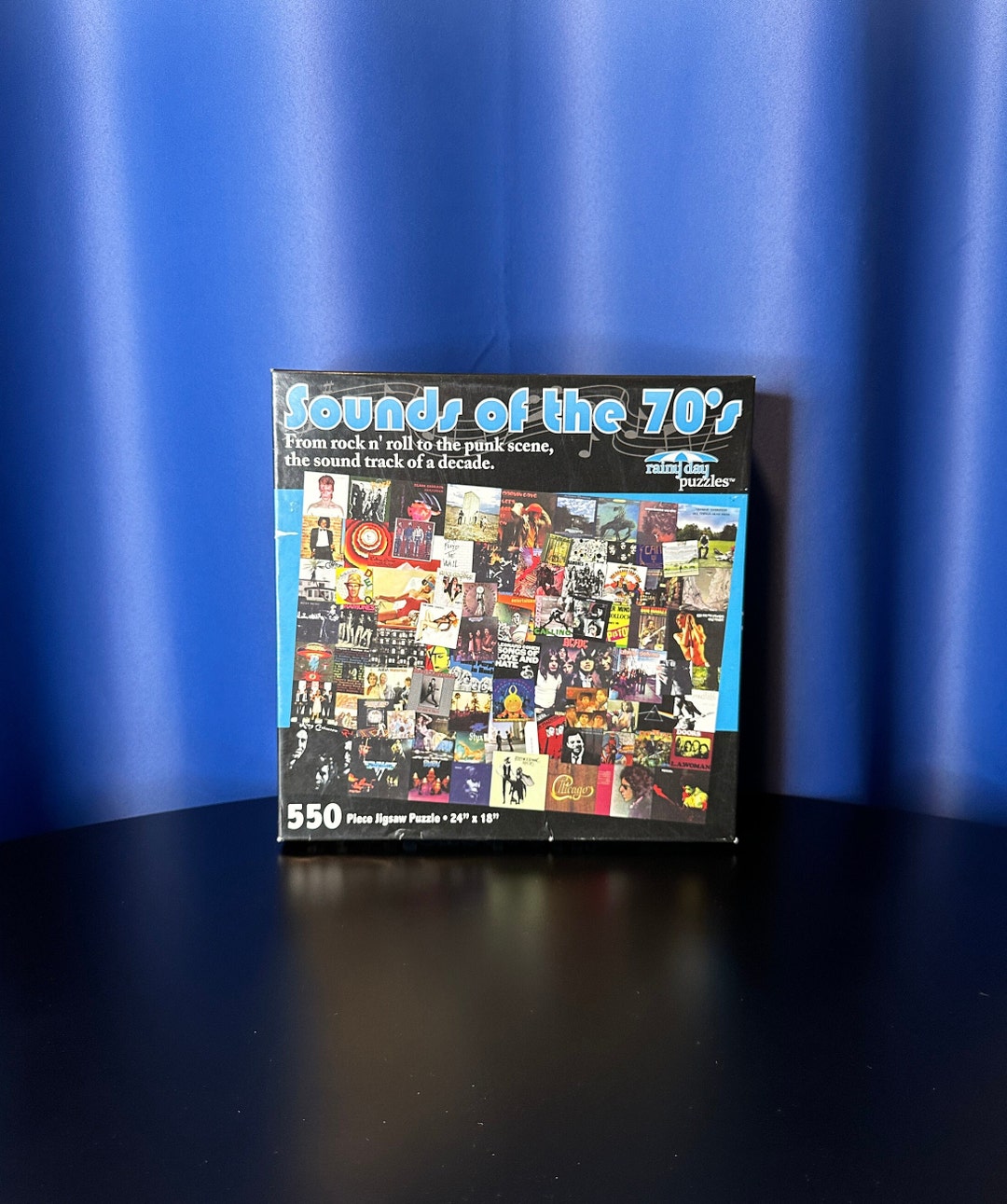 Sounds of the 70's Puzzle 550 Pieces Rainy Day Puzzles - Etsy