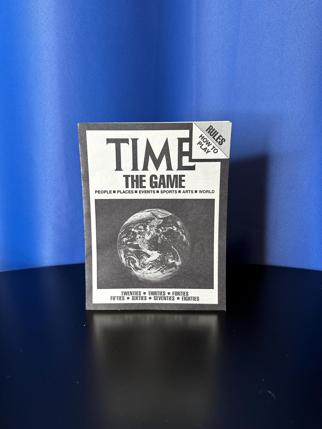 Vintage Trivia Board Game - Time Magazine Collectible - 1983 Never Used ...