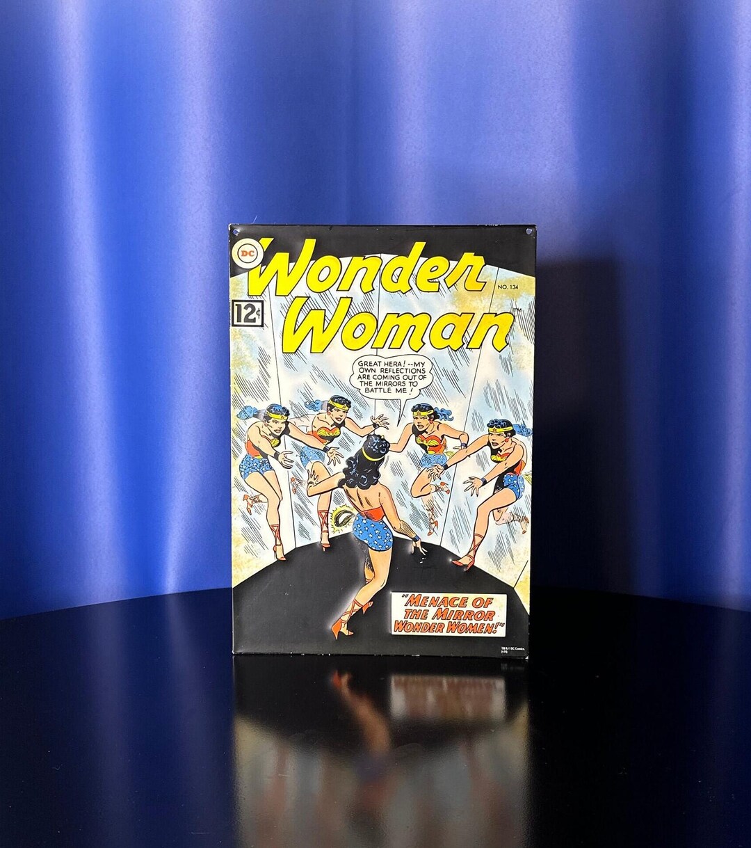 Wonder Woman Tin Sign - Length 9 Inches X Height 13 Inches - Etsy