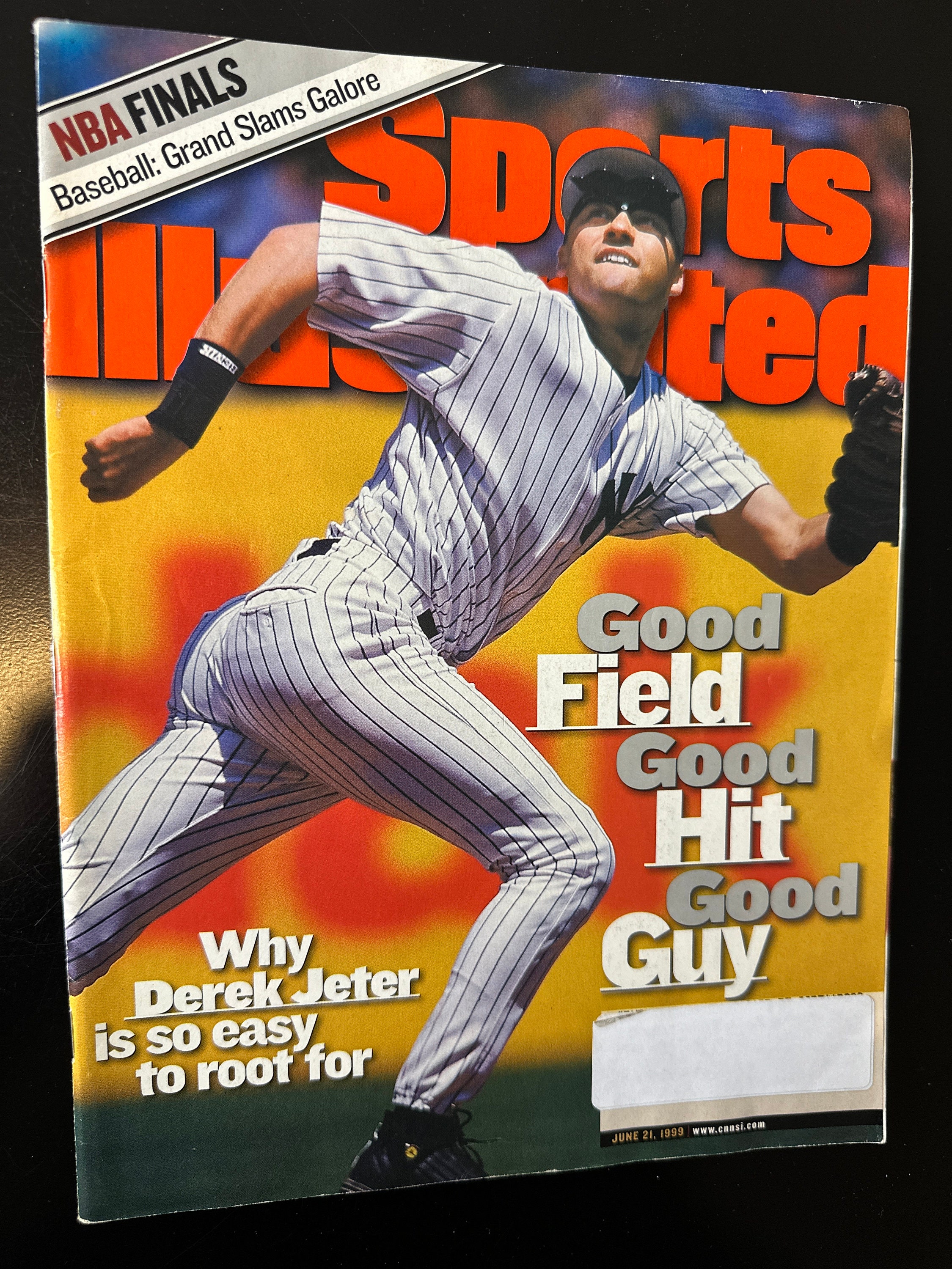 Derek Jeter on Three Covers Sports Illustrated 2 and Beckett Baseball ...