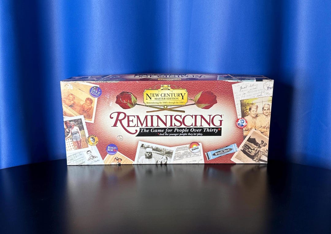 The New Century Master Edition Reminiscing Game for People Over Thirty ...