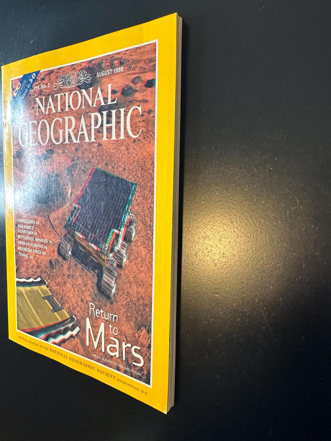 National Geographic - Return to Mars - August 1998 - Etsy
