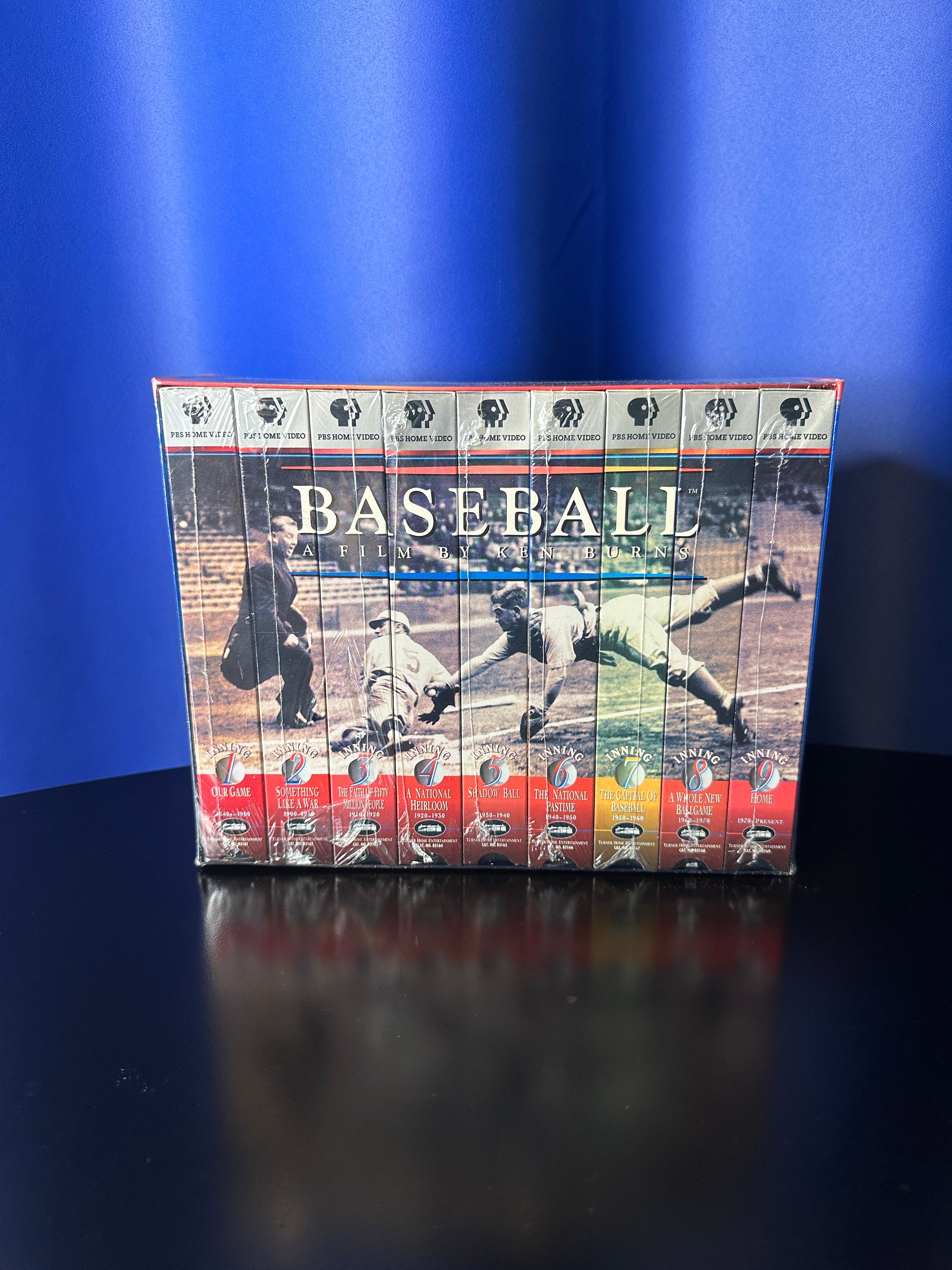 Vintage Baseball VHS A Film by Ken Burns 9 VHS Tapes PBS Home Video ...