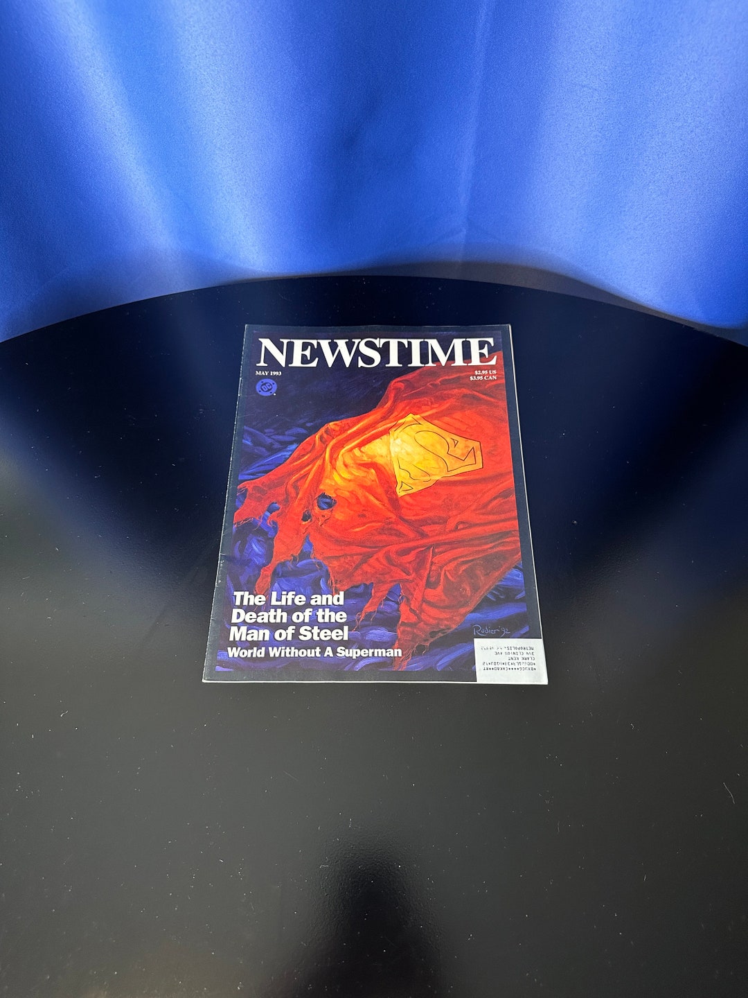 Superman - Vintage Newstime - the Life and Death of the Man of Steel ...