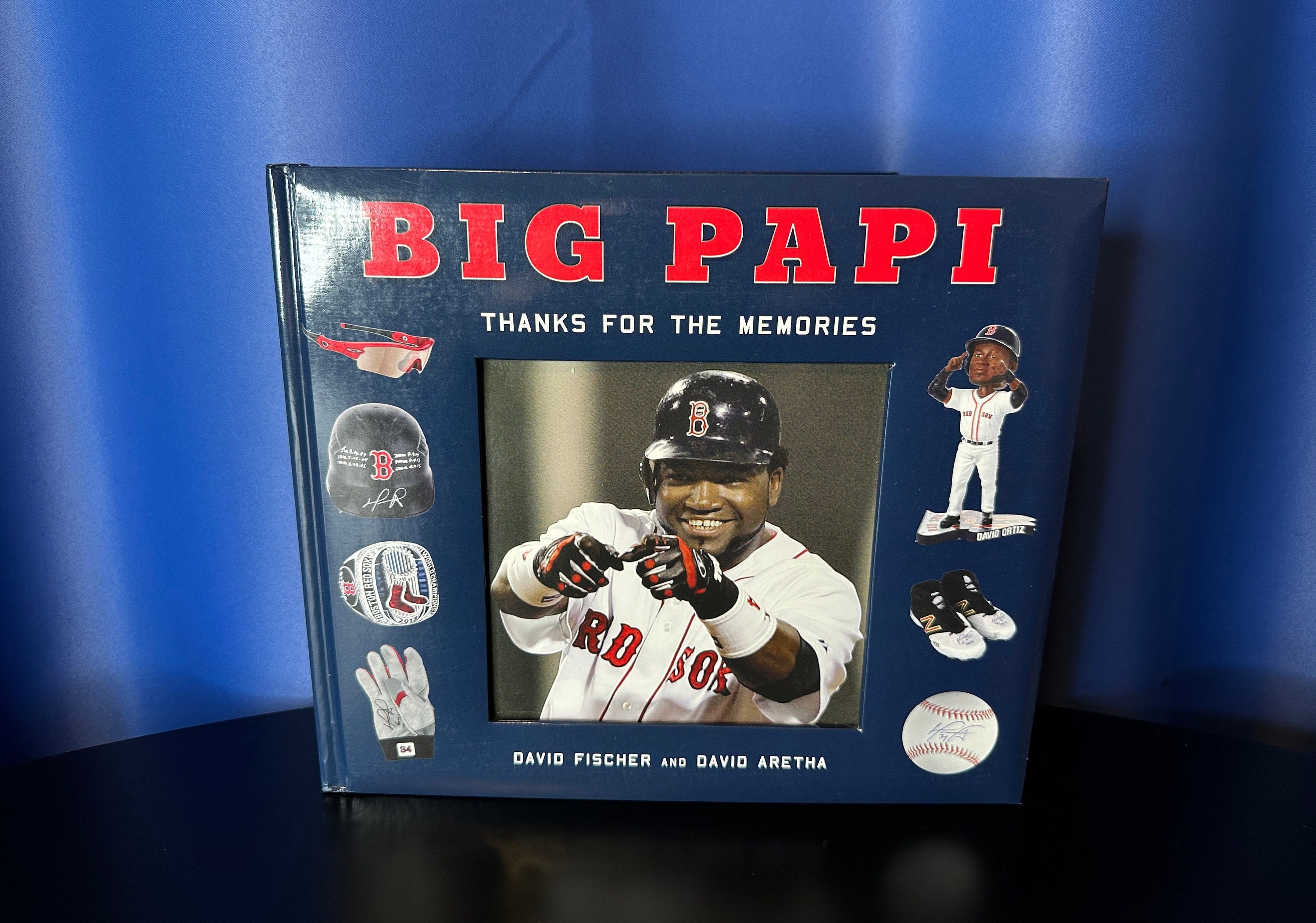 Red Sox Collectible Big Papi Thanks for the Memories 138 Pages - Etsy