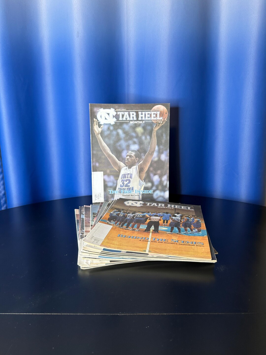 UNC Tar Heel Monthy - RARE Bundle of 12 - 2003 and 2004 - See ...