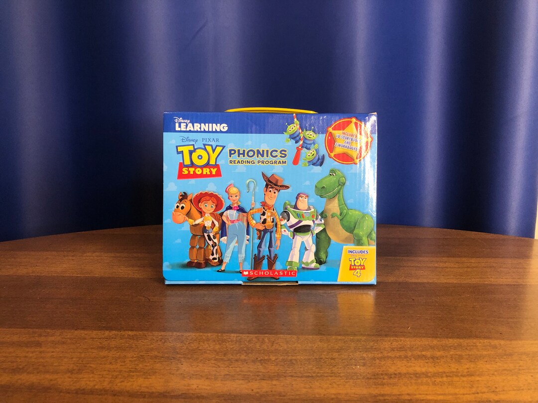 Toy Story Phonics Reading Program 10 Storybooks and 2 Workbooks - Etsy