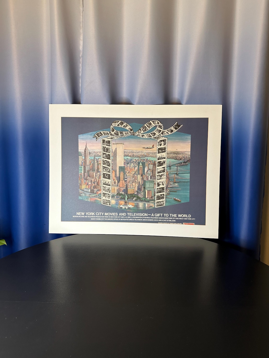 Vintage New York City Movies and TV Poster - 1980 - 34 X 26 - Courtesy ...