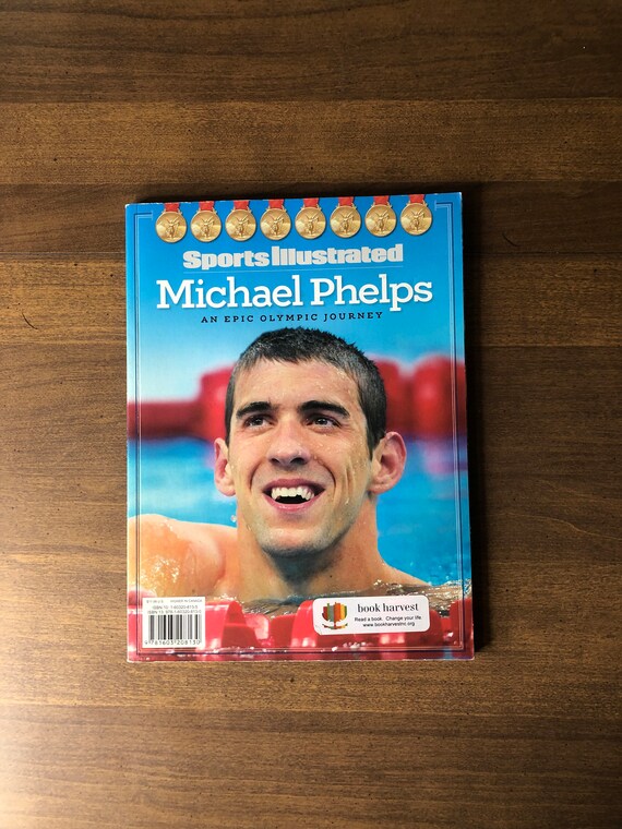 Michael Phelps Sports Illustrated Special Edition an Epic - Etsy