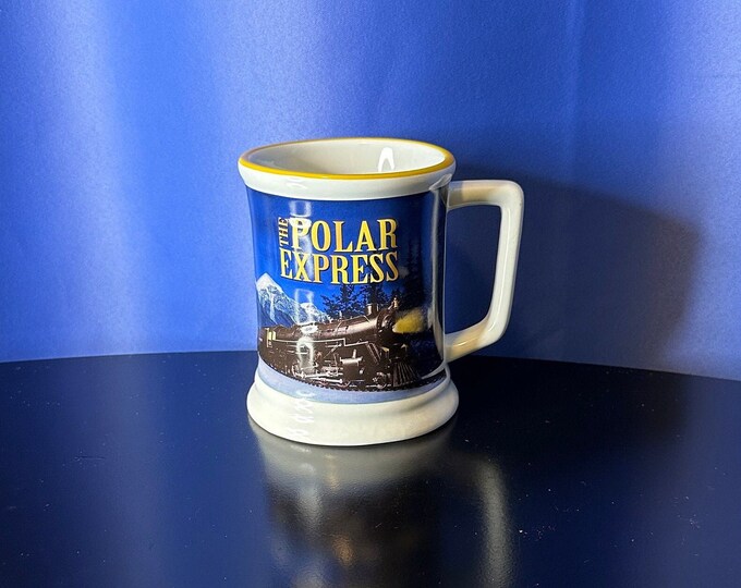 The Polar Express BELIEVE 3D Raised Ceramic Coffee / Hot Chocolate Mug ...