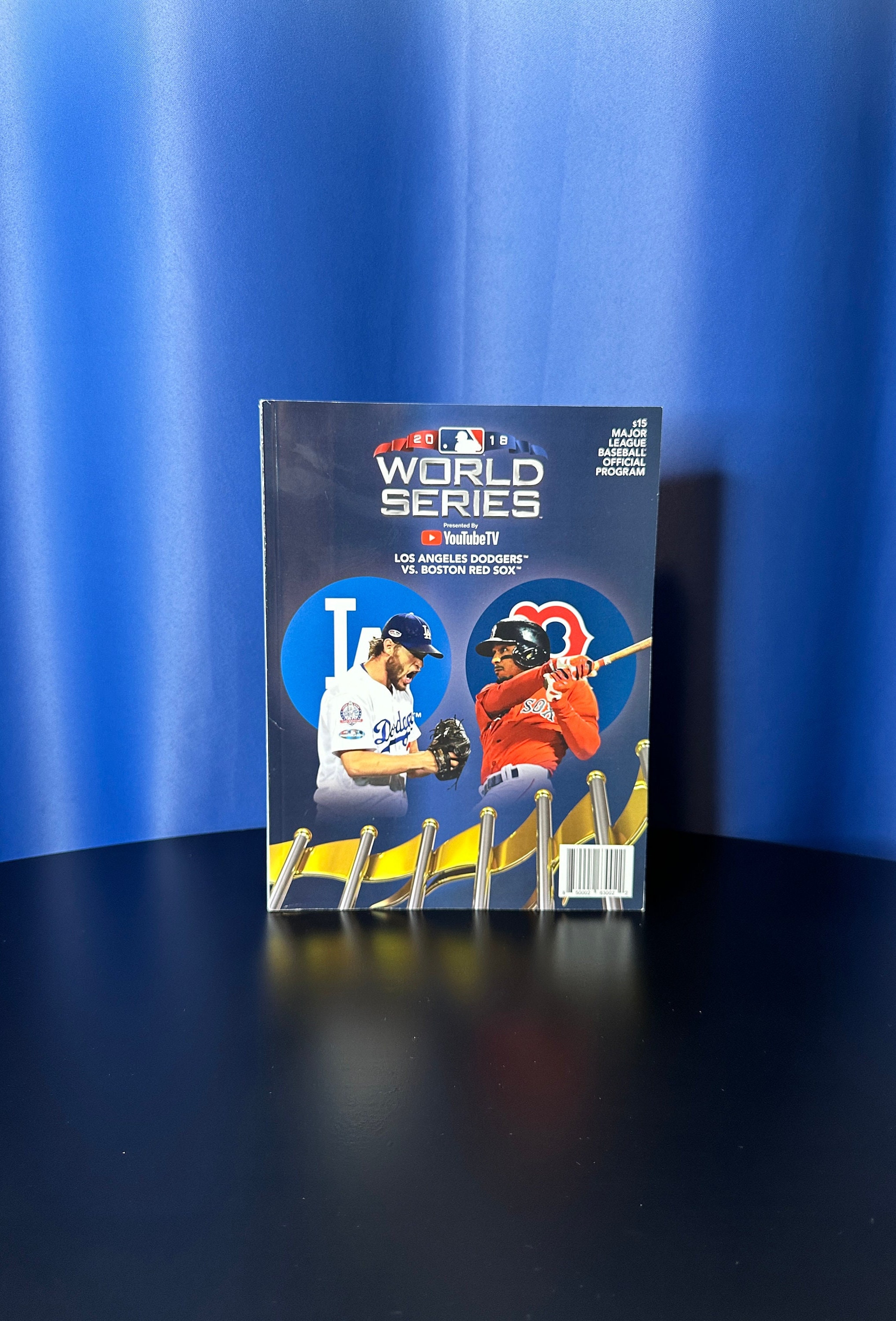 2018 World Series Program Los Angeles Dodgers Vs Boston Red Sox 256 ...