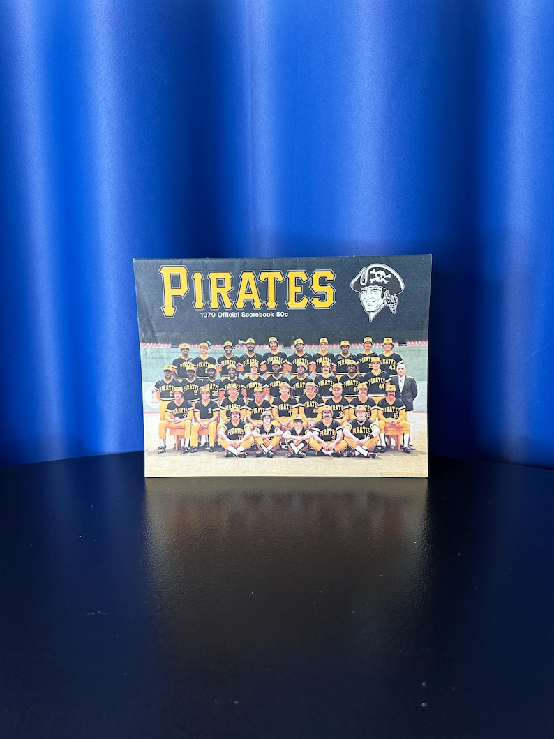 1979 Pittsburgh Pirates Official Scorebook - Vs. Padres - Scored for ...