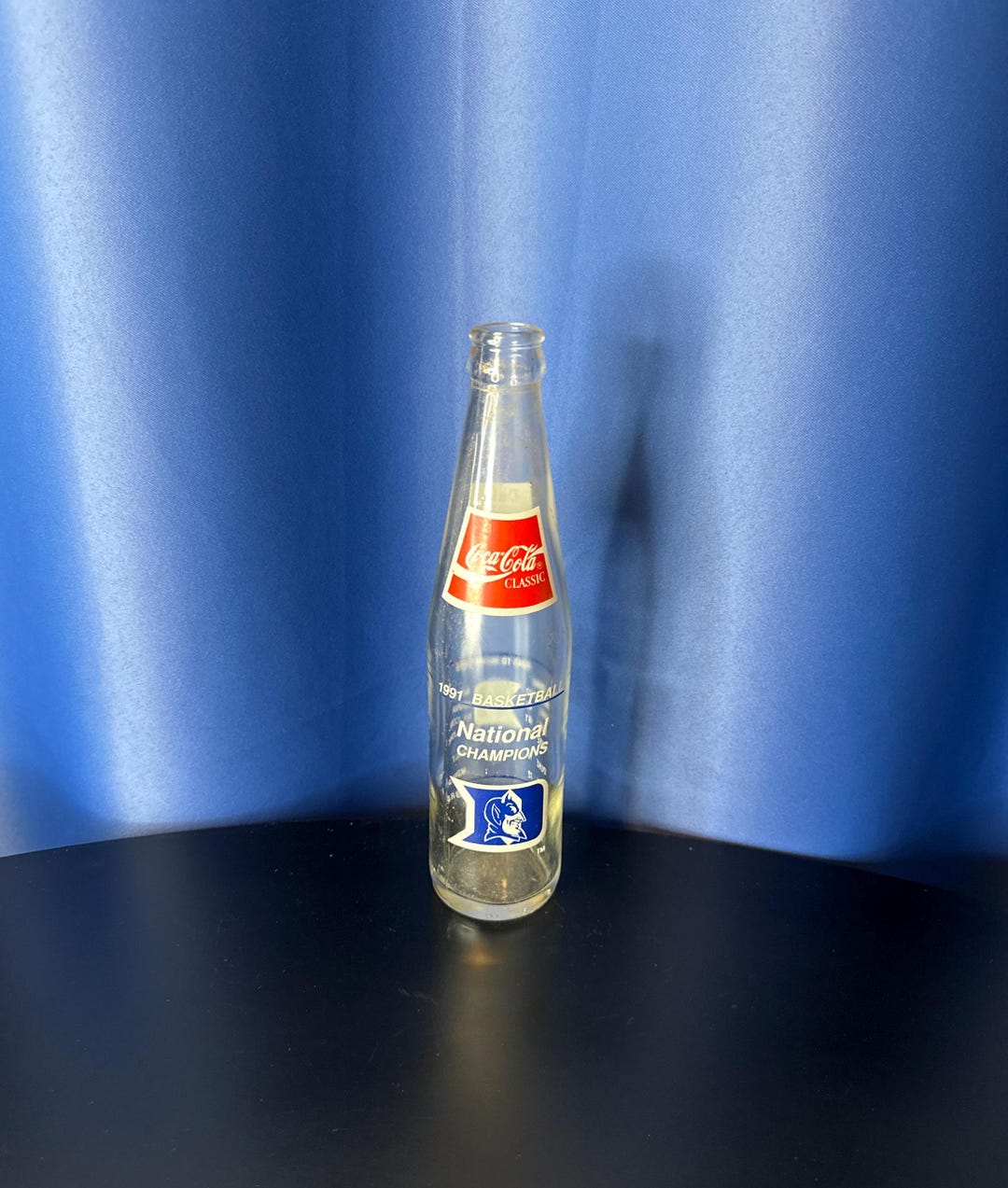 1991 Duke Blue Devils Championship Coke Bottle - Empty - Etsy