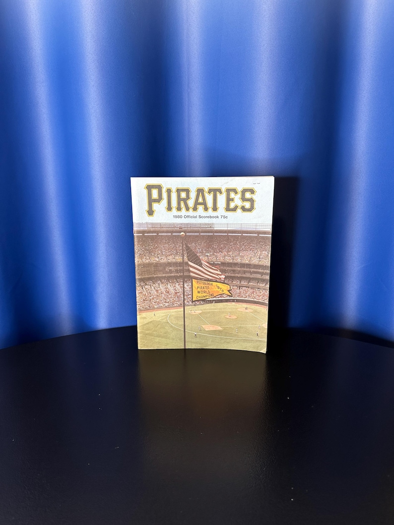 Vintage Pittsburgh Pirates Scorebook With Ticket - 9/20/1980 - Game ...