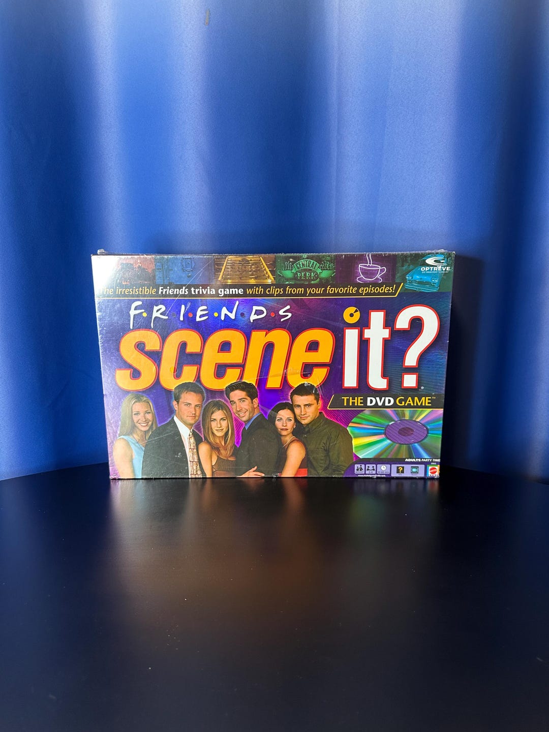 Friends Scene It DVD Trivia Game 2005 Mattel TV Show Game Clips ...